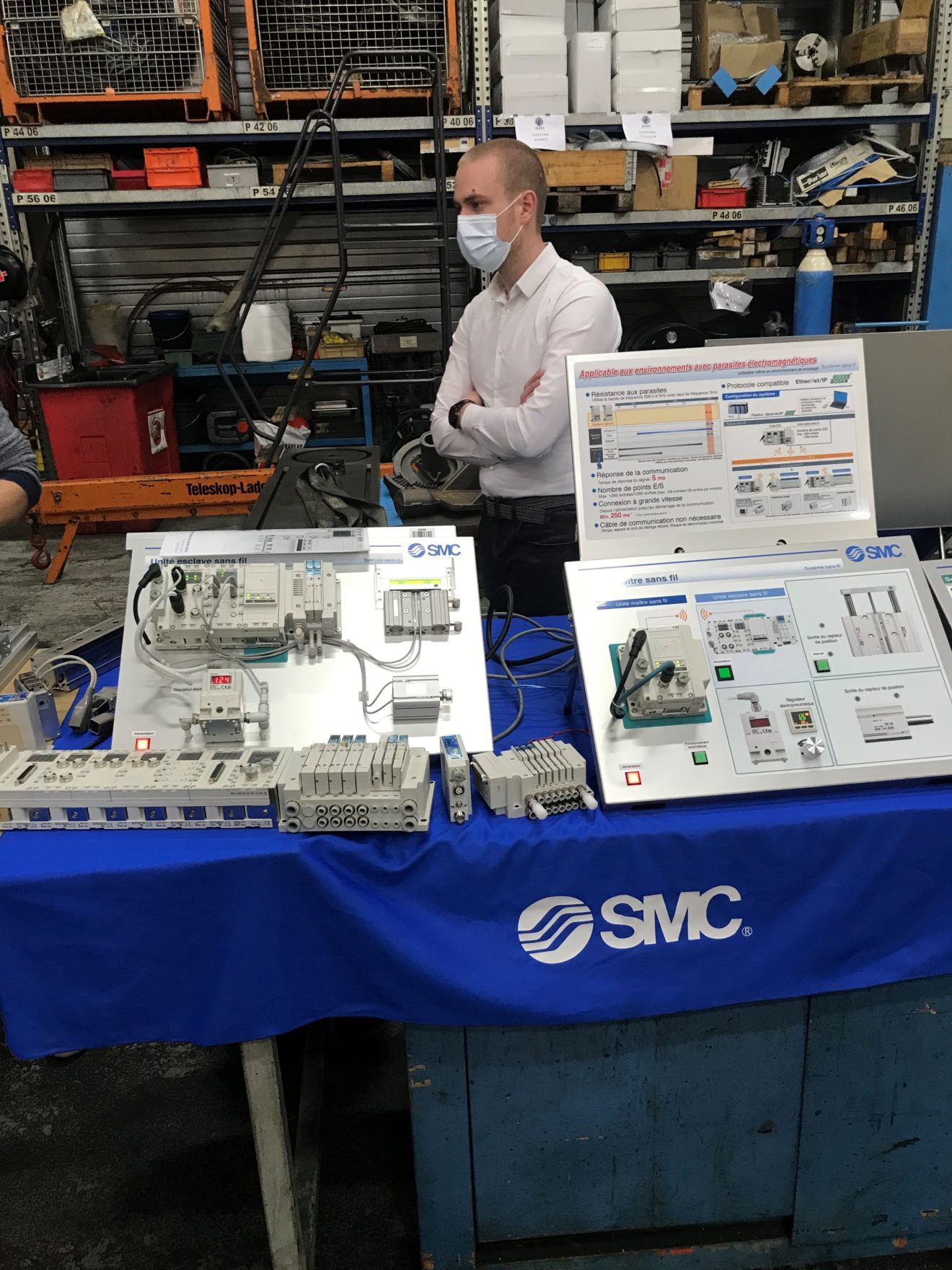 Visite de SMC chez RMI – RMI Rénovation Machines Industrielles